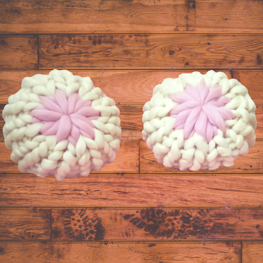 Cojín redondo color crudo con aplicación color a elección – Artedeco ...